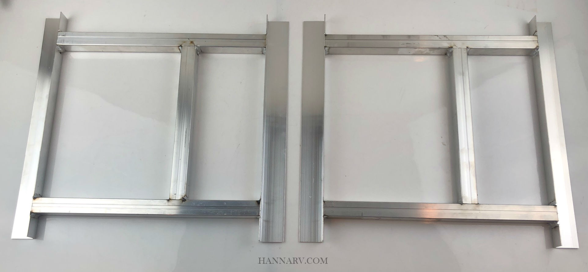 Triton 09756 Aluminum Salem Vent Kit - Pair | Hanna Trailer Supply