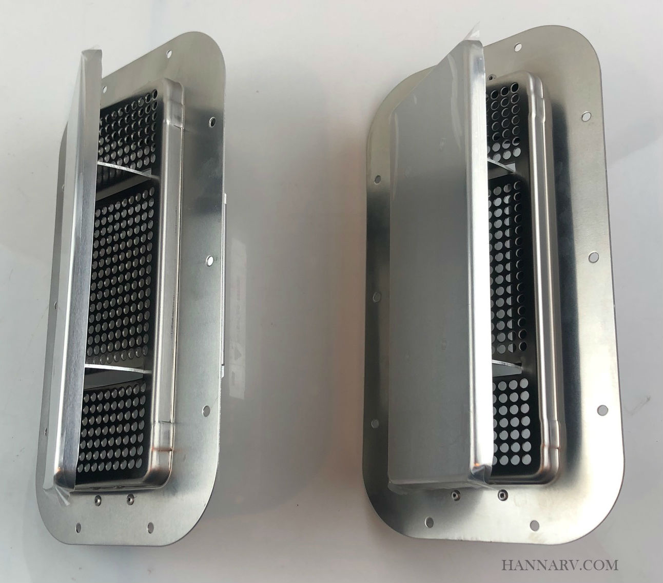 Triton 09756 Aluminum Salem Vent Kit - Pair | Hanna Trailer Supply