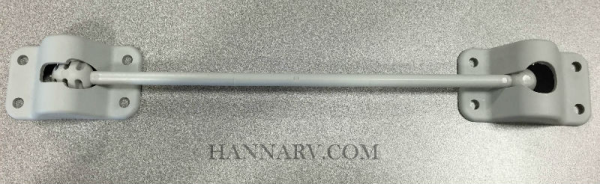 10 Inch Enclosed Cargo Trailer Door Hold Back - Gray | Hanna Trailer Supply