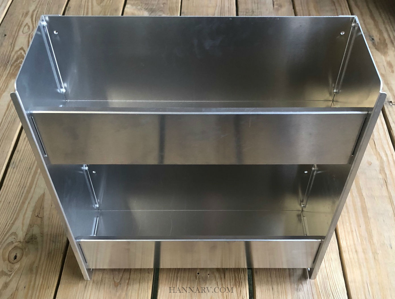 Triton 10554 Two Shelf Oil Rack | TRITON-10554 | Hanna Trailer Supply
