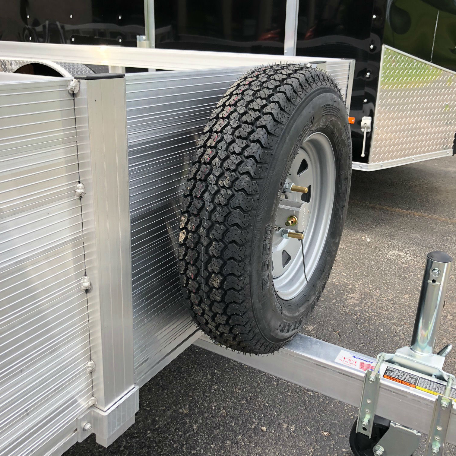 Triton 11830 UT Series Utility Trailer Spare Tire Carrier Kit | TRITON ...