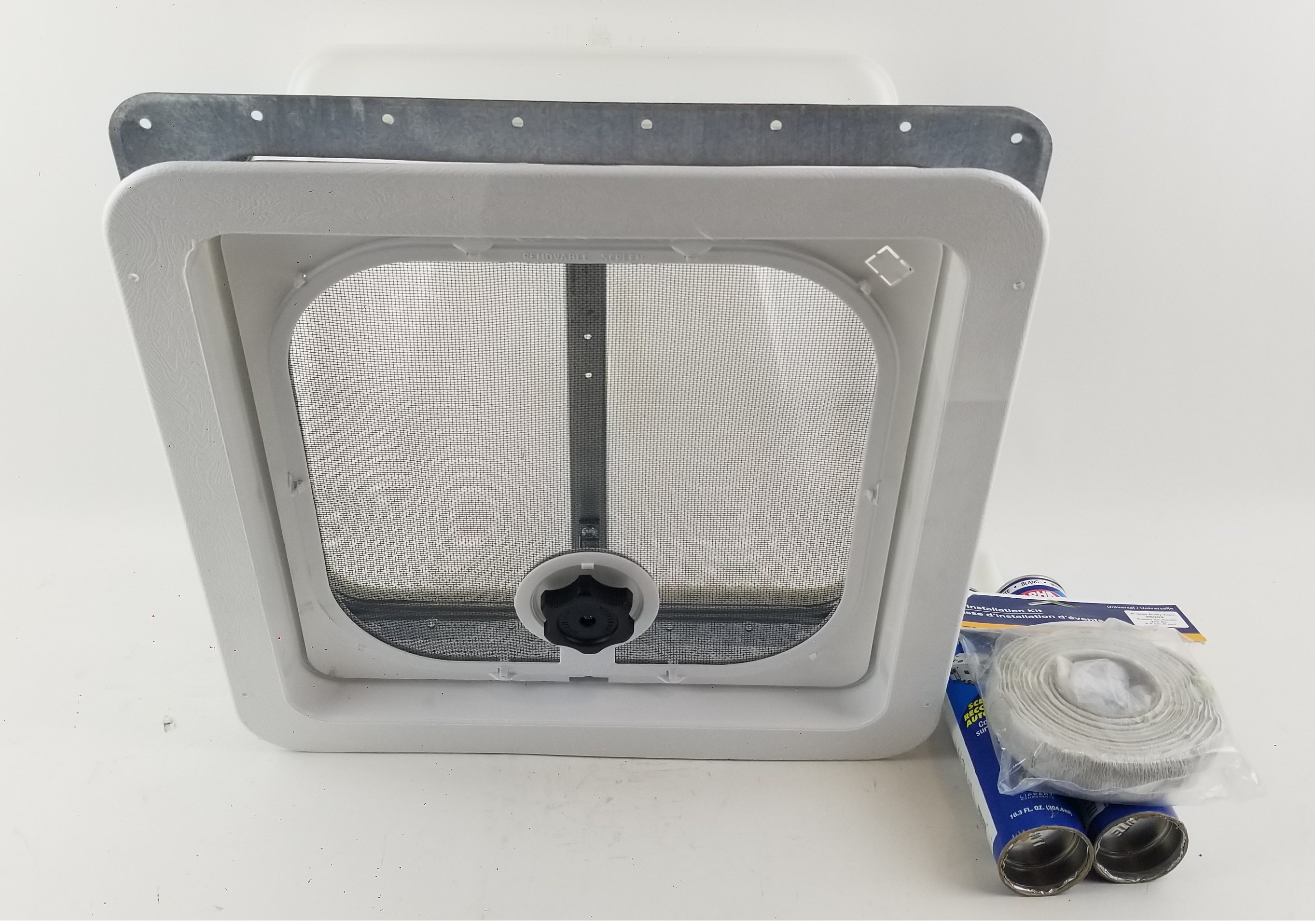 High Profile RV Vent Installation Kit for Metal & Fiberglass Roofs 14in ...