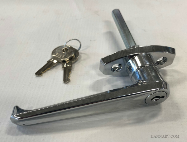 Cab Locks 276 Door Handle L-Style Locking 2-1/2 Inch Long Shaft | Hanna ...