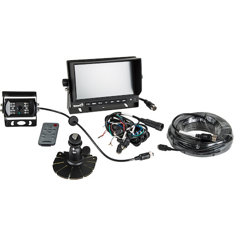 Buyers 8883040 Quad Screen Backup Camera System with Backup Camera ...