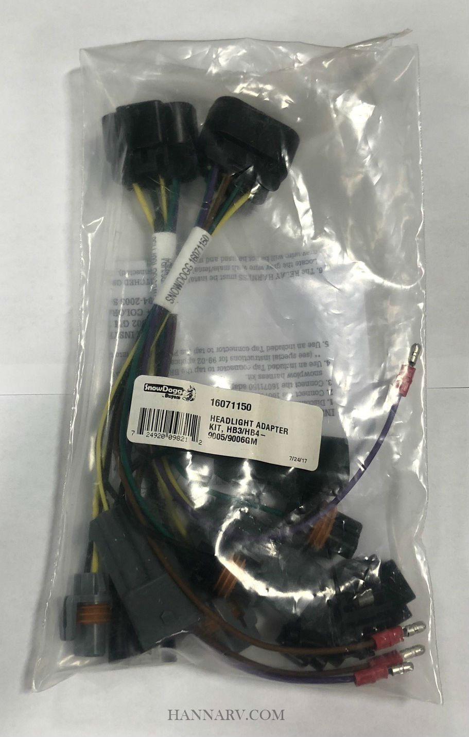 Buyers 16071150 SnowDogg Snow Plow HB3/HB4 Headlight Adapter | Hanna ...