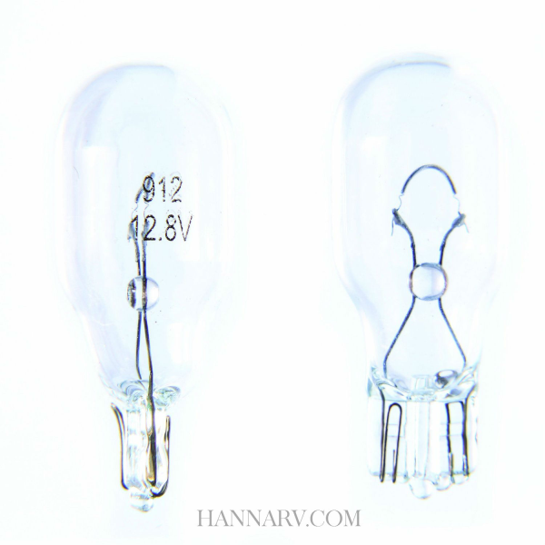 Camco 54767 | Auto/RV/Marine Interior 912 Bulb | Pack of 2 | Hanna ...
