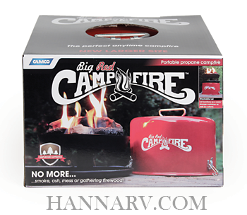 Camco MFG | Big Red Campfire | 58035 | Hanna Trailer Supply