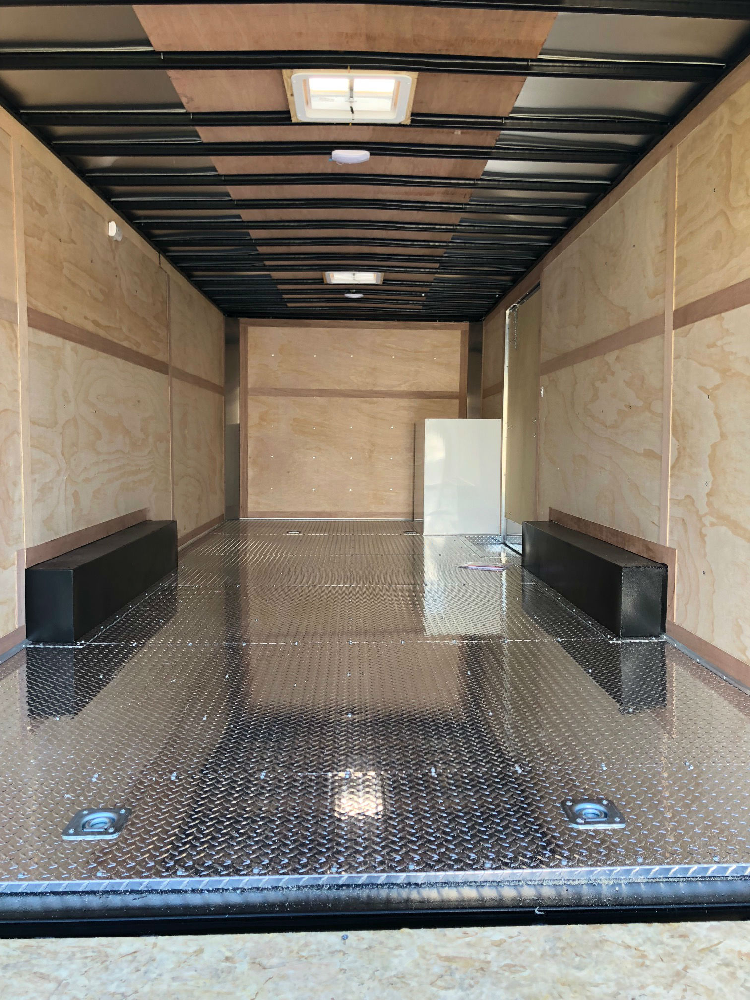 Custom Order 8.5 X 22 14,000 Lb Steel Cargo Trailer with Generator ...