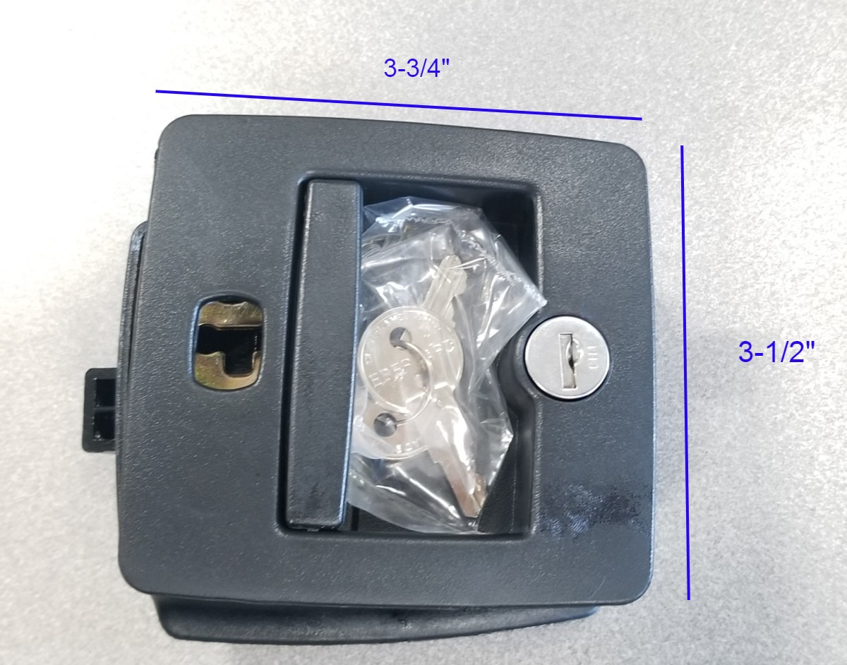 Eberhard 6000 Series Door Latch for Pop Up Campers. Includes Gasket ...