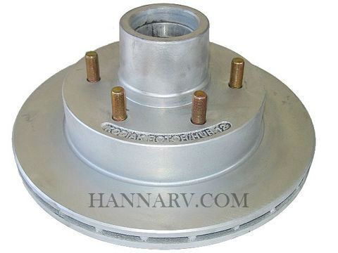 Kodiak ROTOR/HUB-133-8-10 Integral Hub/Rotor Only 13-inch with 8 on 6.5 ...