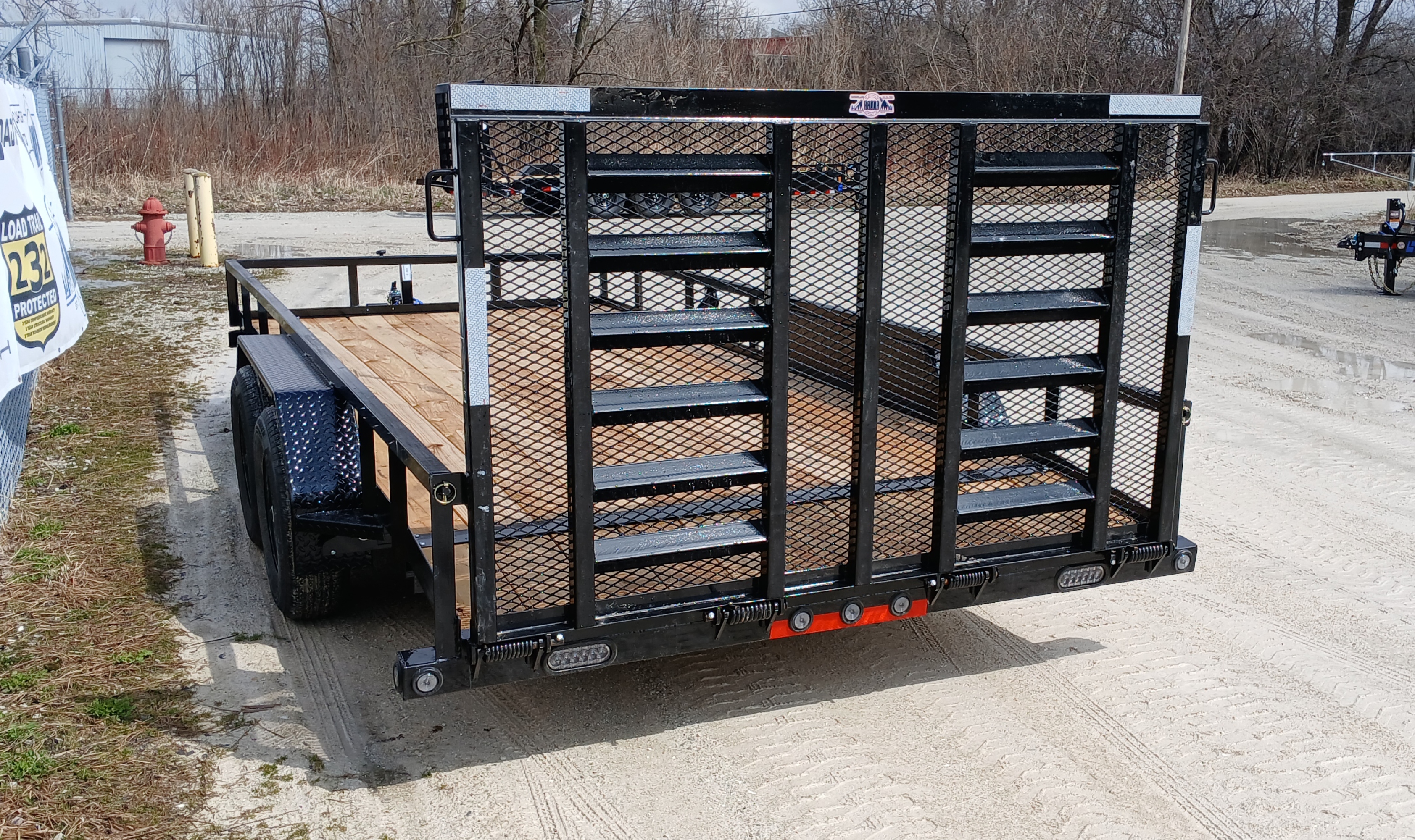 Load Trail 83" X 18' Steel 10,000 Lbs Tandem Axle Utility Trailer with ...