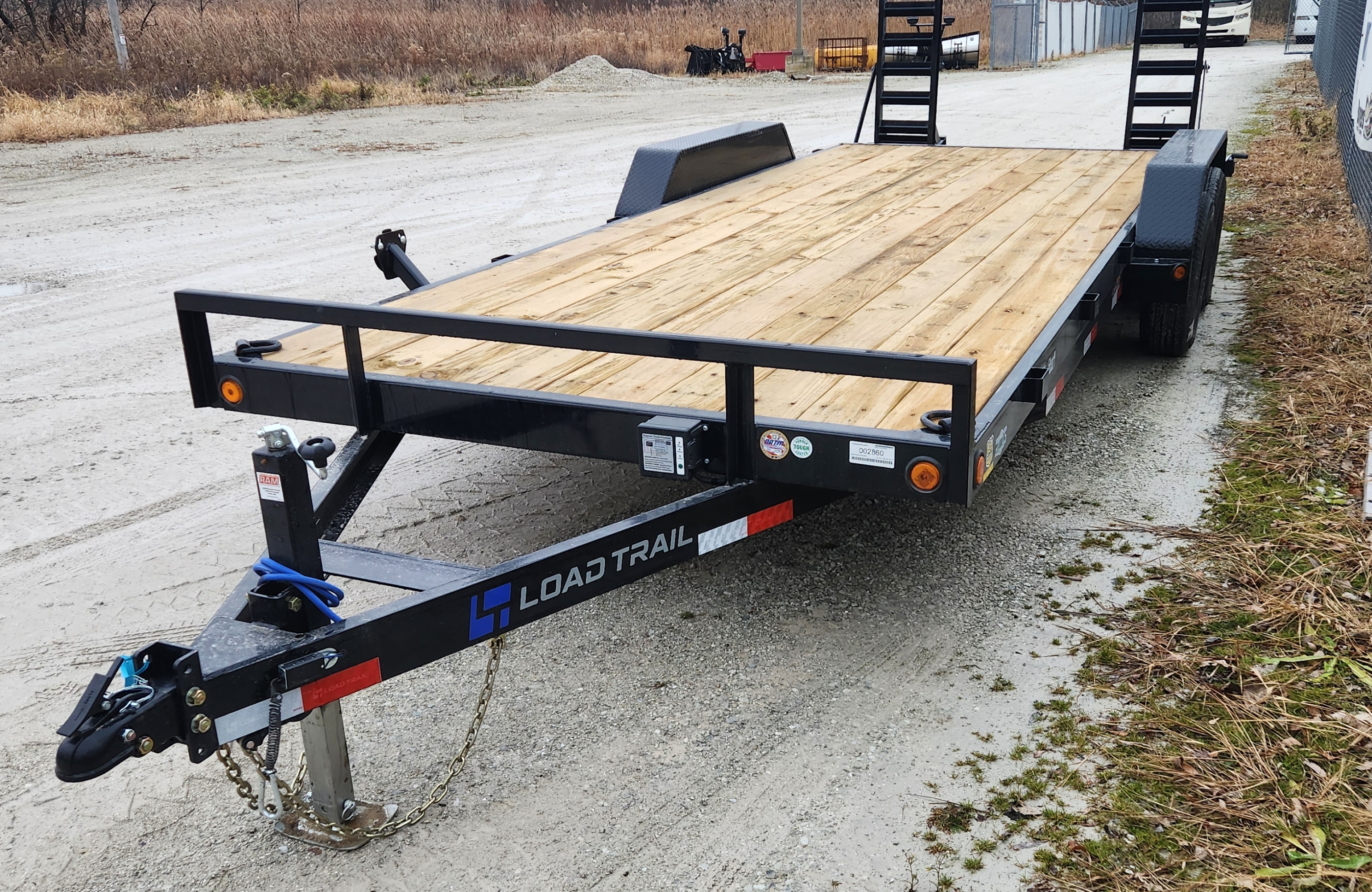 Load Trail 83" X 20' Tandem Axle 10,000 Lb Steel Car Hauler / Equipment ...