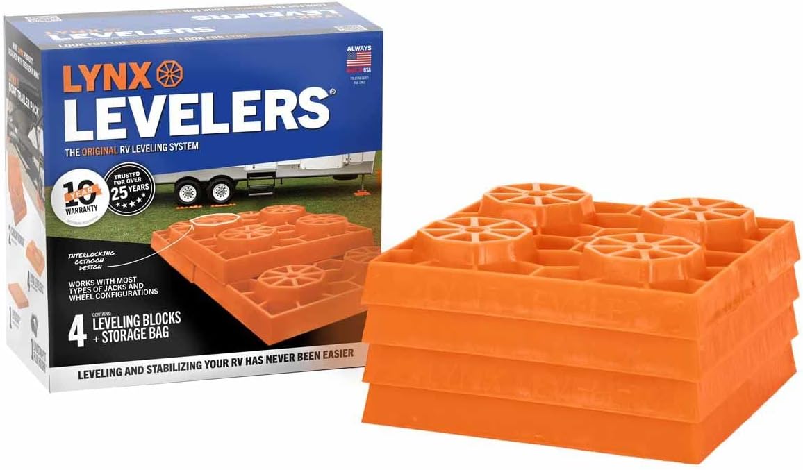Lynx Levelers 00016 Tri-Lynx RV Leveling Kit 4 Pack | MFG# 00016 ...