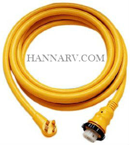 Marinco | 6152SPPRV-25 | 25 Foot 50 Amp Power Cord | Hanna Trailer Supply