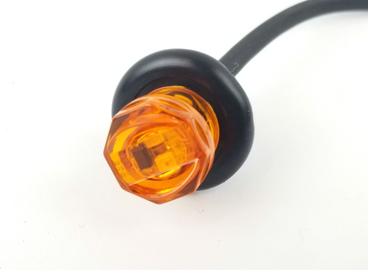 Optronics MCL-11AKB Amber 3/4in Uni-Lite LED marker/ Clearance | Hanna ...