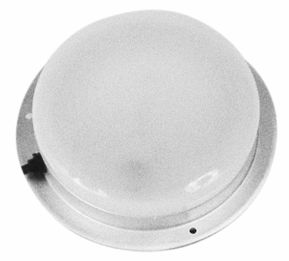 Peterson 389S Clear Round Dome Light with Aluminum Base | Hanna Trailer ...