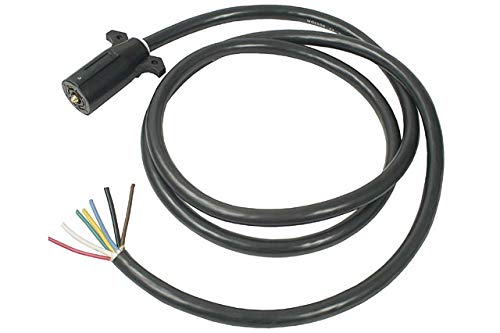Pollak / Stoneridge 14-117 8 Foot 7-Way Cable Assembly With Plug 12-706 ...