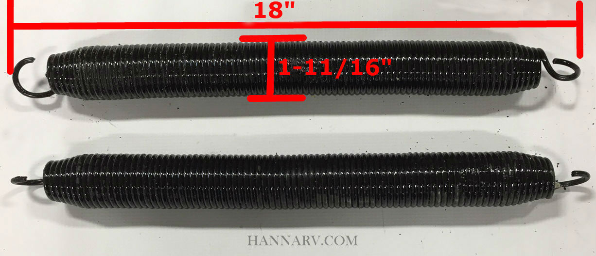 HWH R3848 Hydraulic RV Jack Replacement Spring Kit | Hanna Trailer Supply