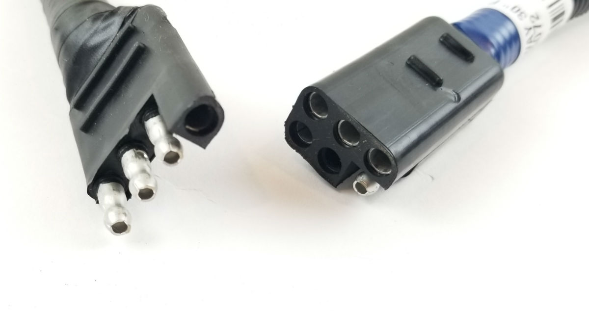 Starcraft 6-Way to 4-Way Pop Up Camper Trailer Light Adapter Pigtail ...