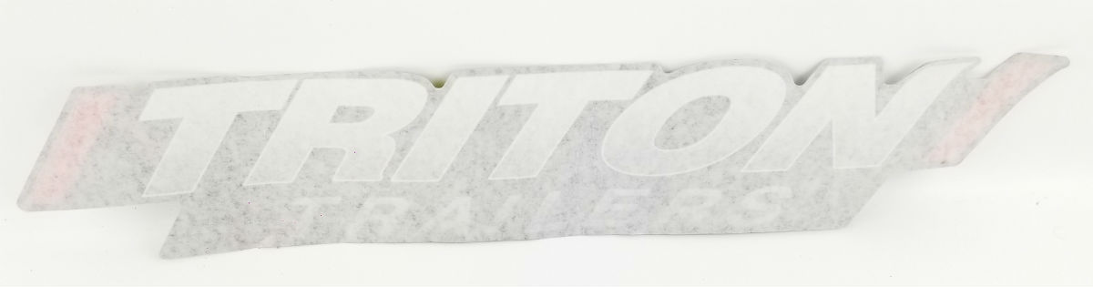 Triton 21650 Large Brand Logo Decal for Enclosed Trailers (single ...