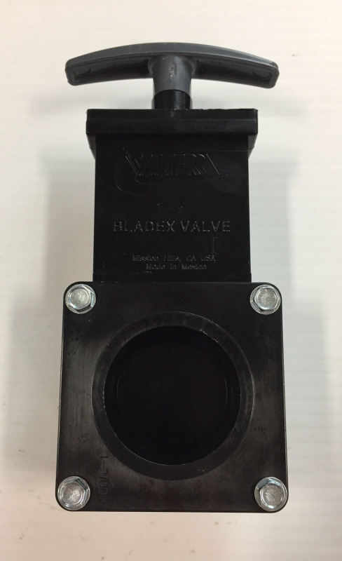 Valterra Bladex 1-1/2 Inch RV Sewer System Waste Valve With Plastic ...