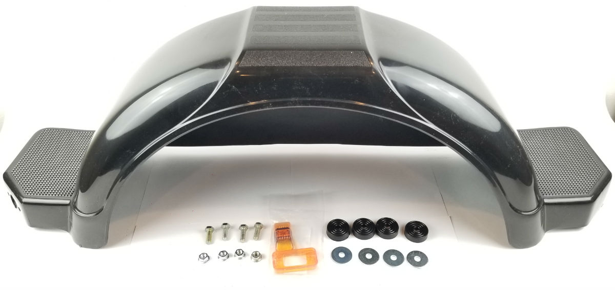 Shorelander SK0331-03 Left Hand Black Poly Fender Kit for 14" Tires ...