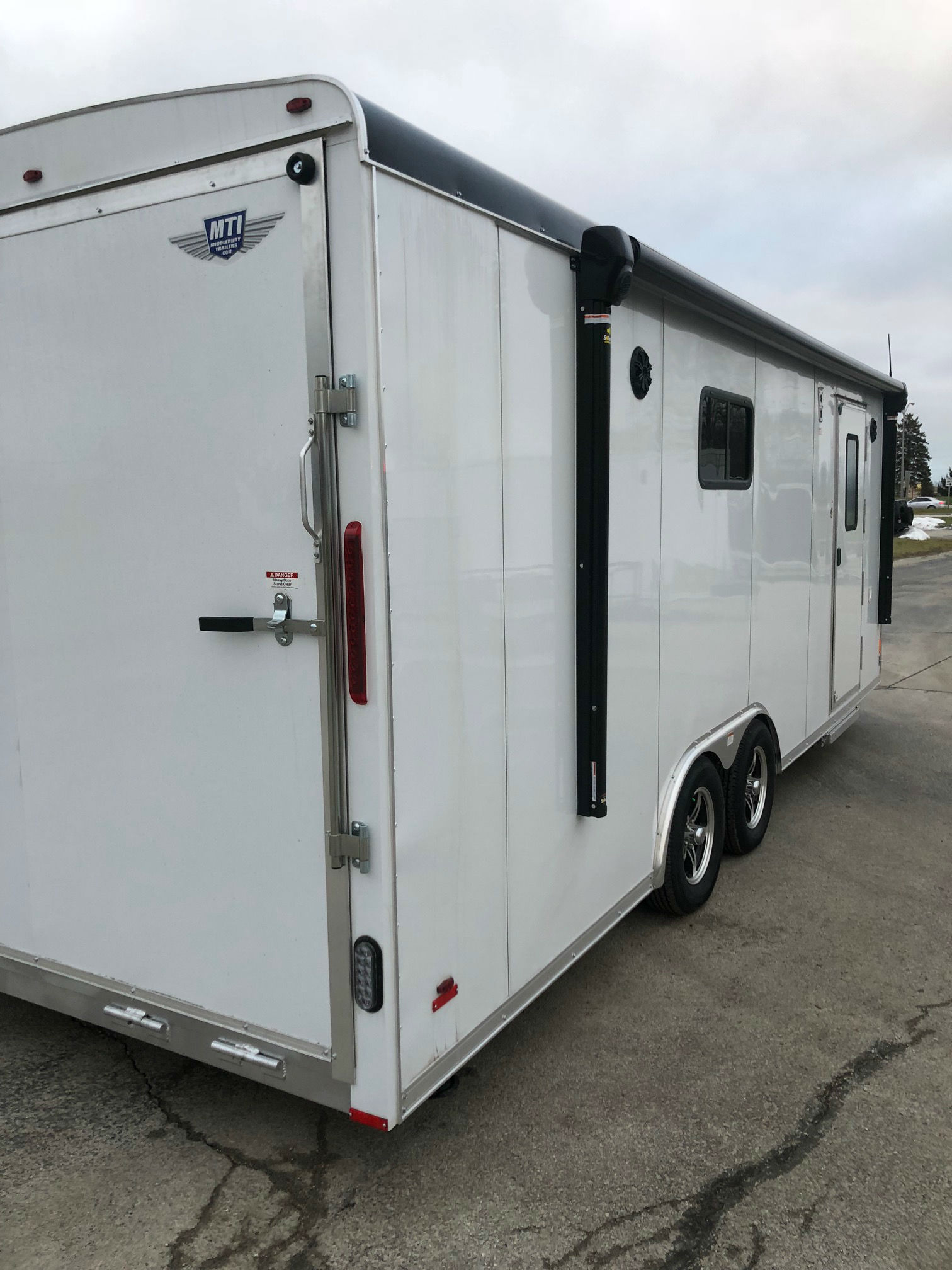 "The Gun Room" - 8.5X22 Tandem Axle All Aluminum Cargo Trailer Loaded ...