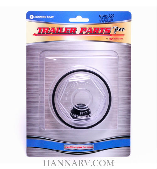 Redline RG04-300 Oil Cap Kit - Fits Dexter 9K-10K GD 1 Piece Hub and ...