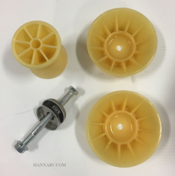 Shorelander SK0195 4 Inch Bow Roller Assembly with Profile End Caps ...