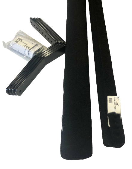 Shorelander TA0898-03 Black Bunk Load Guide Kit | Hanna Trailer Supply