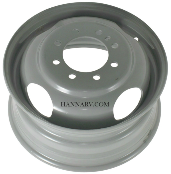 O.E.M. Dual Wheels WHD175675-275-80E - 17.5 x 6.75 Inch White Dual ...