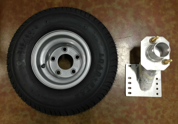 18.5 X 8.50-8 (215/60-8) Class C Snowmobile Trailer Tire with Triton ...