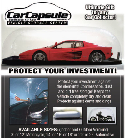 Car Capsule CC16F Indoor Storage 16-foot Car Capsule | CarCapsule CC16F ...